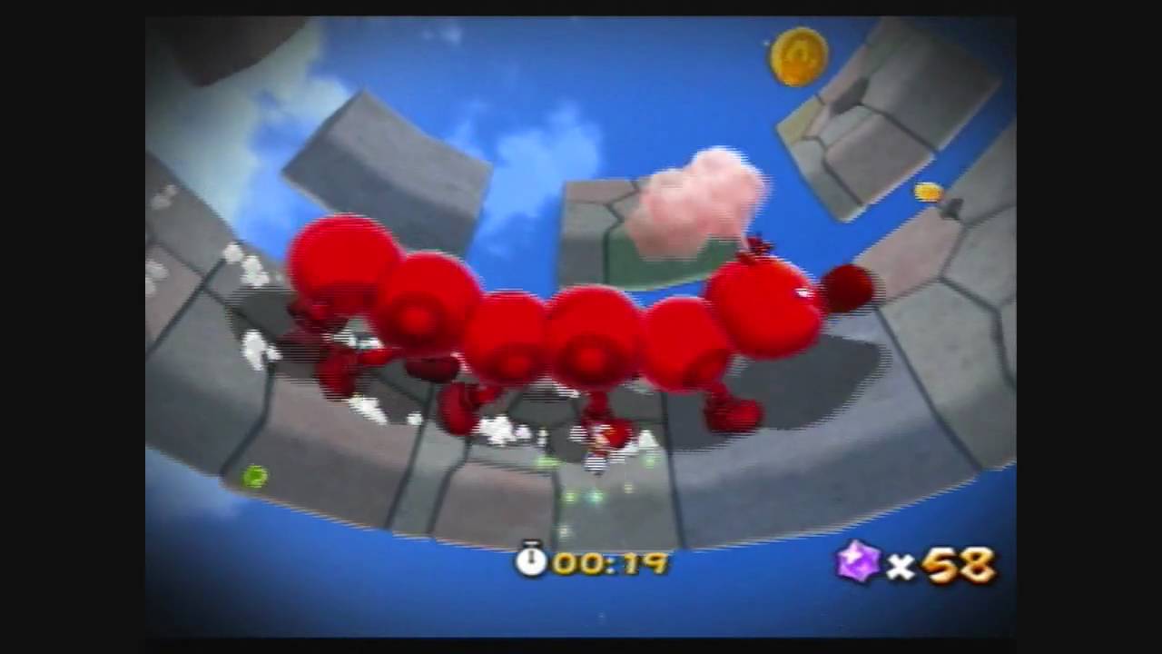 Super Mario Galaxy 2 - Supermassive Galaxy - Big Wigglers Speed Run ...