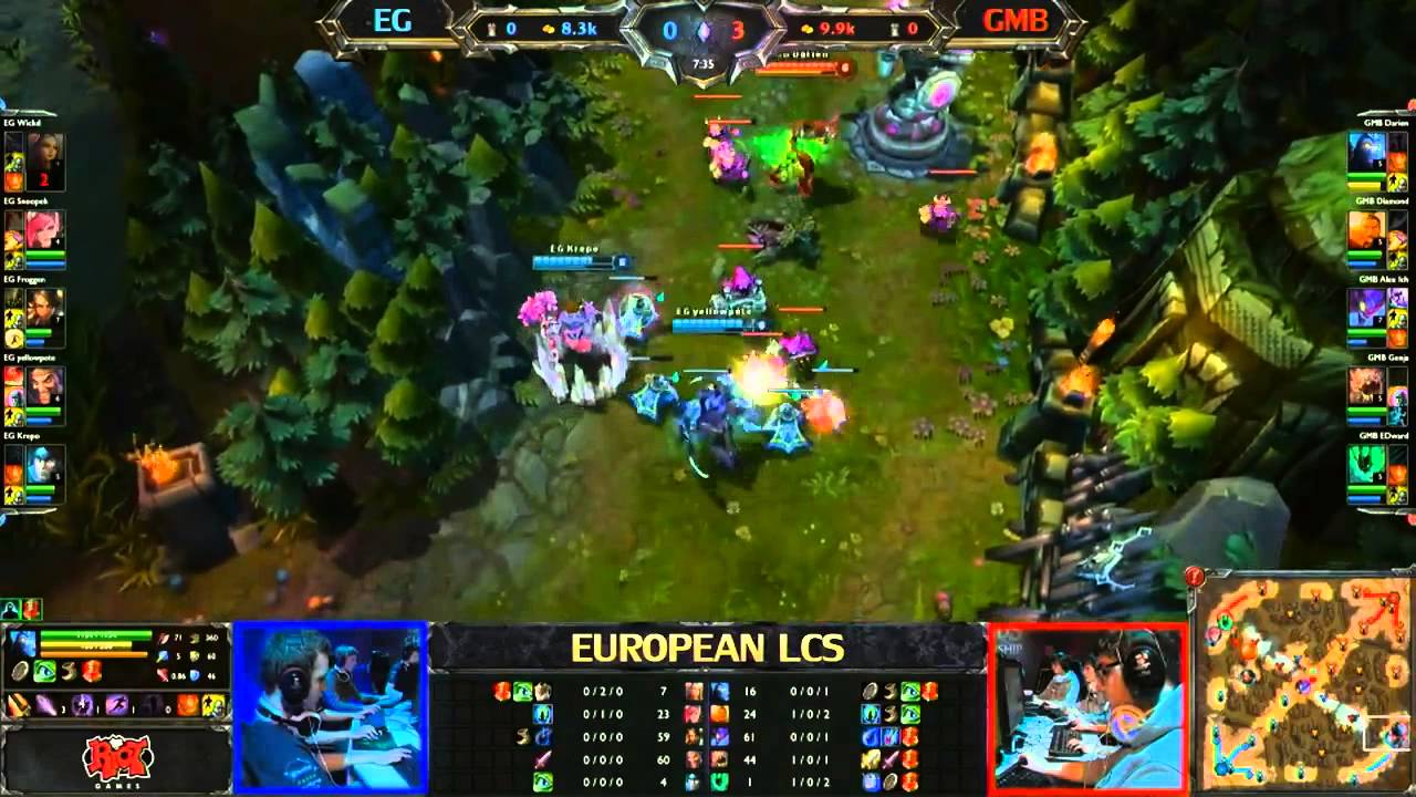 (HD315) LCS Semaine 4 - Evil Geniuses vs Gambit Gaming - League Of ...