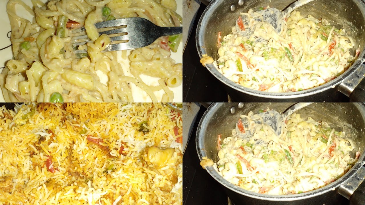 Biryani and white pasta recipes for beginners | made by price the spice ...