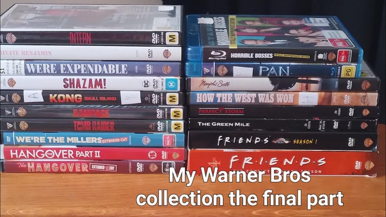 My Warner Bros Collection the final part - YouTube