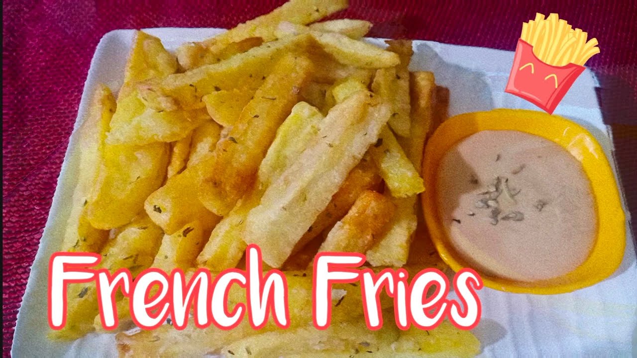 HOMEMADE FRENCH FRIES || SUPER EASY AND DELICIOUS || AMY WINTER KITCHEN ...