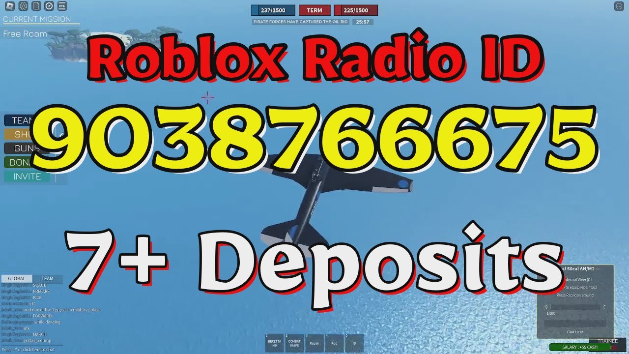 Deposits Roblox Radio Codes/IDs - YouTube
