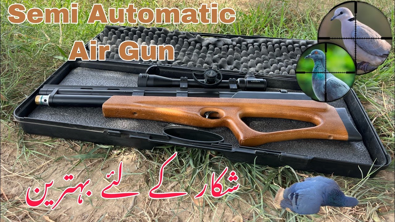 Snow Peak M40 Semi Automatic Air Rifle - YouTube