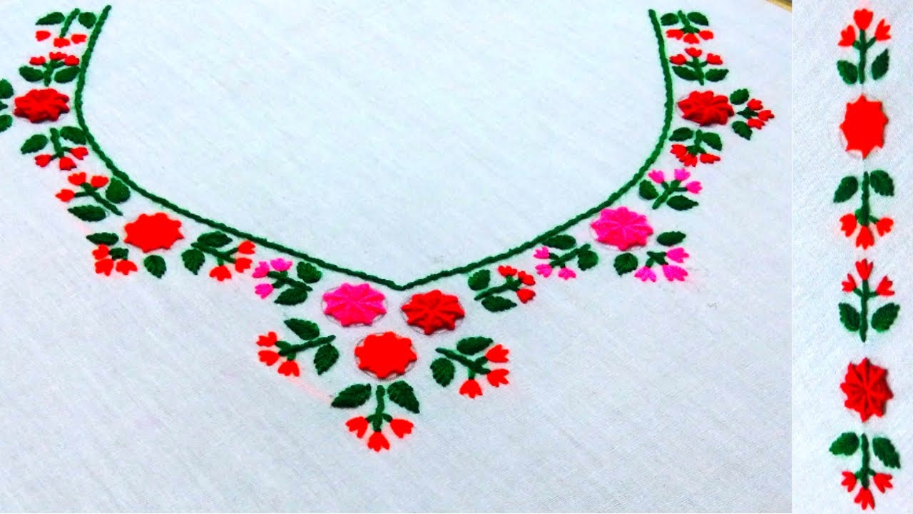 Very simple kurti neck and sleeve design stitching tutorial, easy neck ...