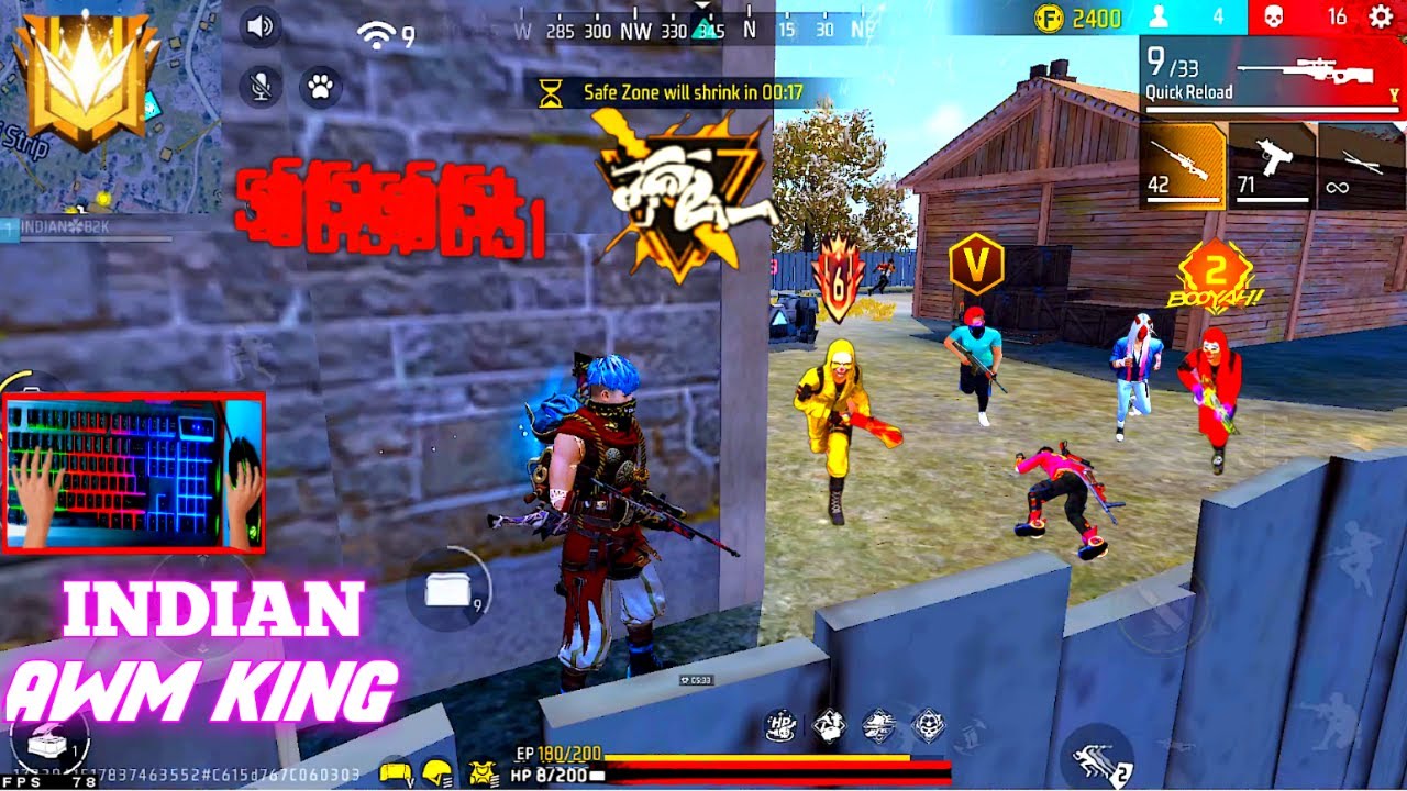 [ IND FF ] 2 AWM UNBELIEVABLE RUSH GAME PLAY || MUST WATCH - YouTube