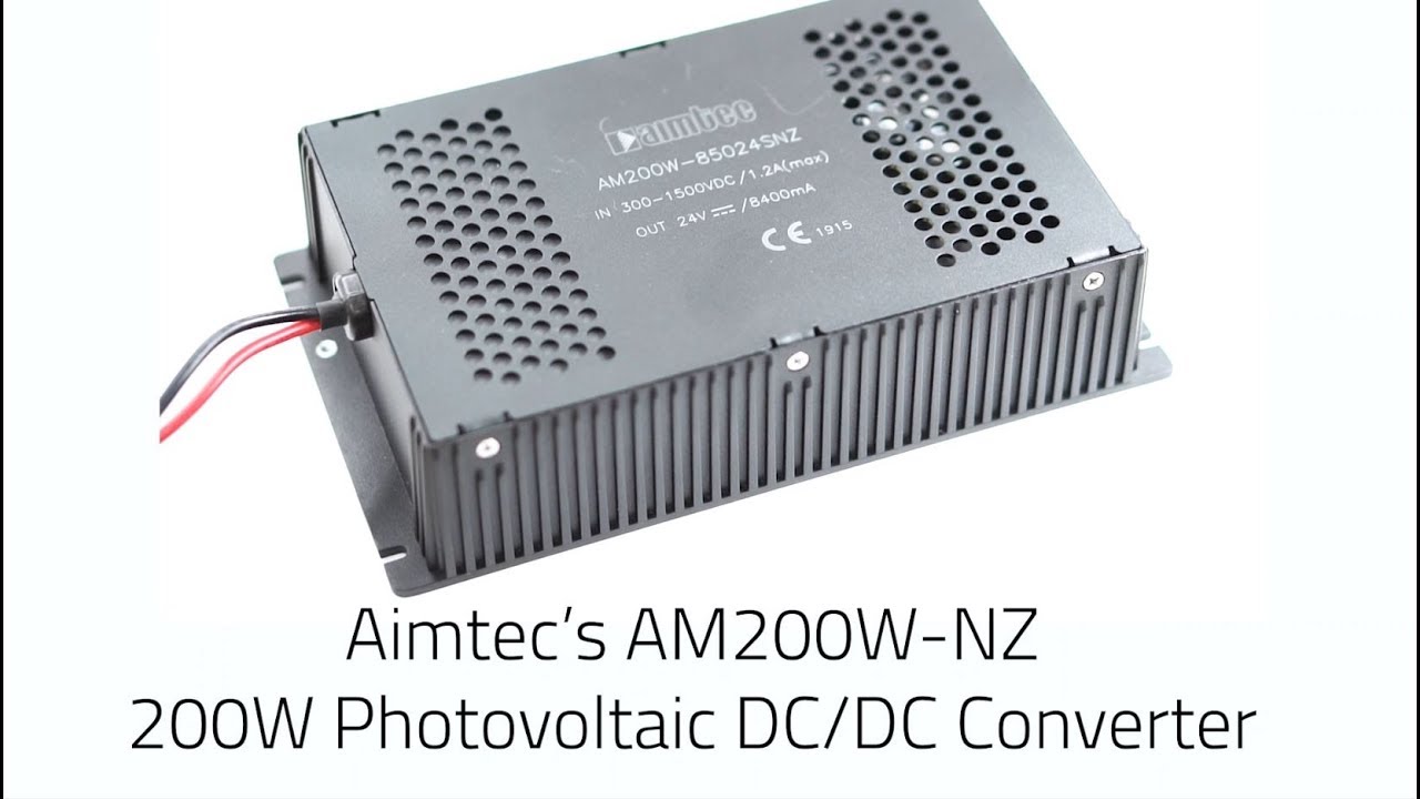 Aimtec's First High Power 200W DC/DC Converter - YouTube