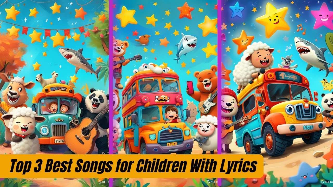 🎶 Sing Along with the Top 3 Most Popular Kids Songs in the World! | Fun ...