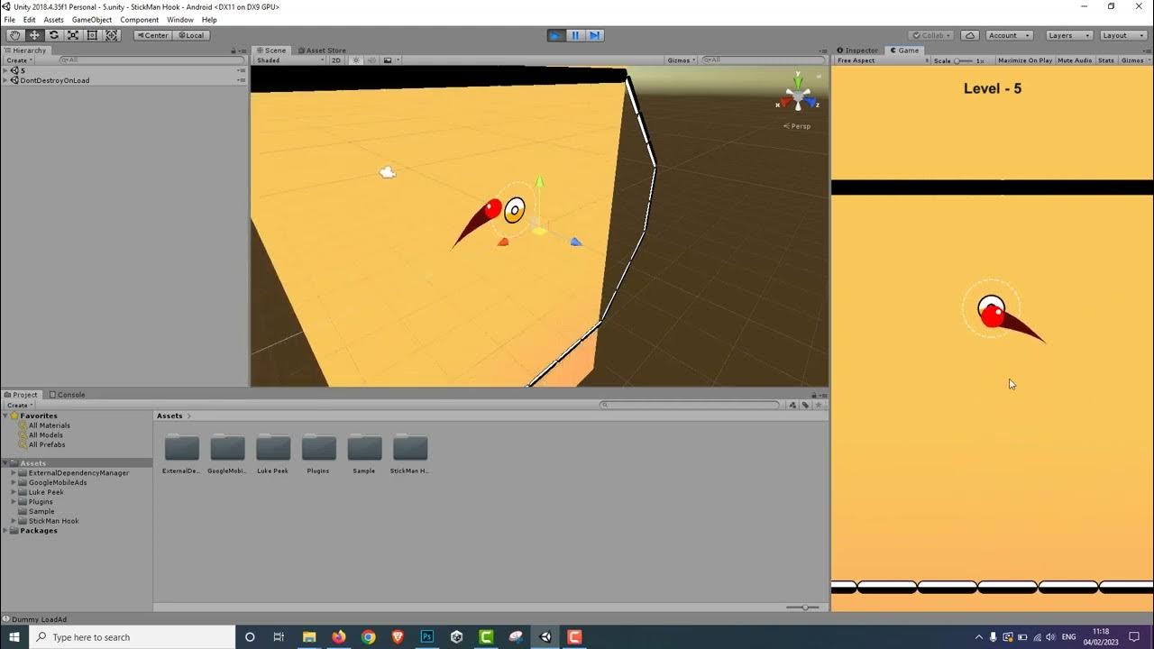 Stickman Hook Unity Source Code - YouTube