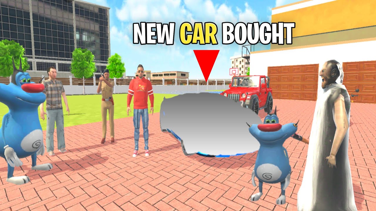 I Found A Super Car In Indian Theft Aura Simulator| New Vehicle Cheat ...