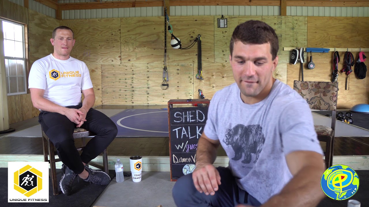 Shed Talk 10 w/ Guest Damon Vincent owner of Unique FItness - YouTube
