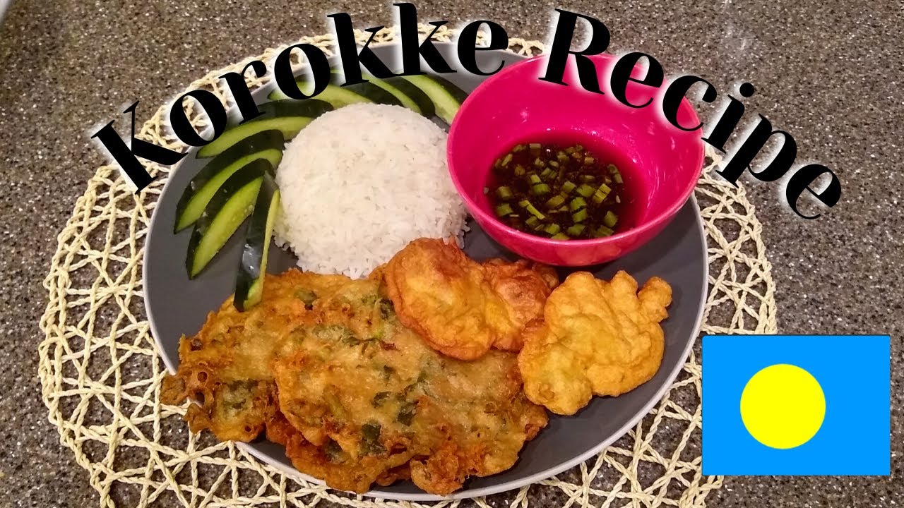 Traditional Palauan Korokke Recipe | L&M Sisters - YouTube