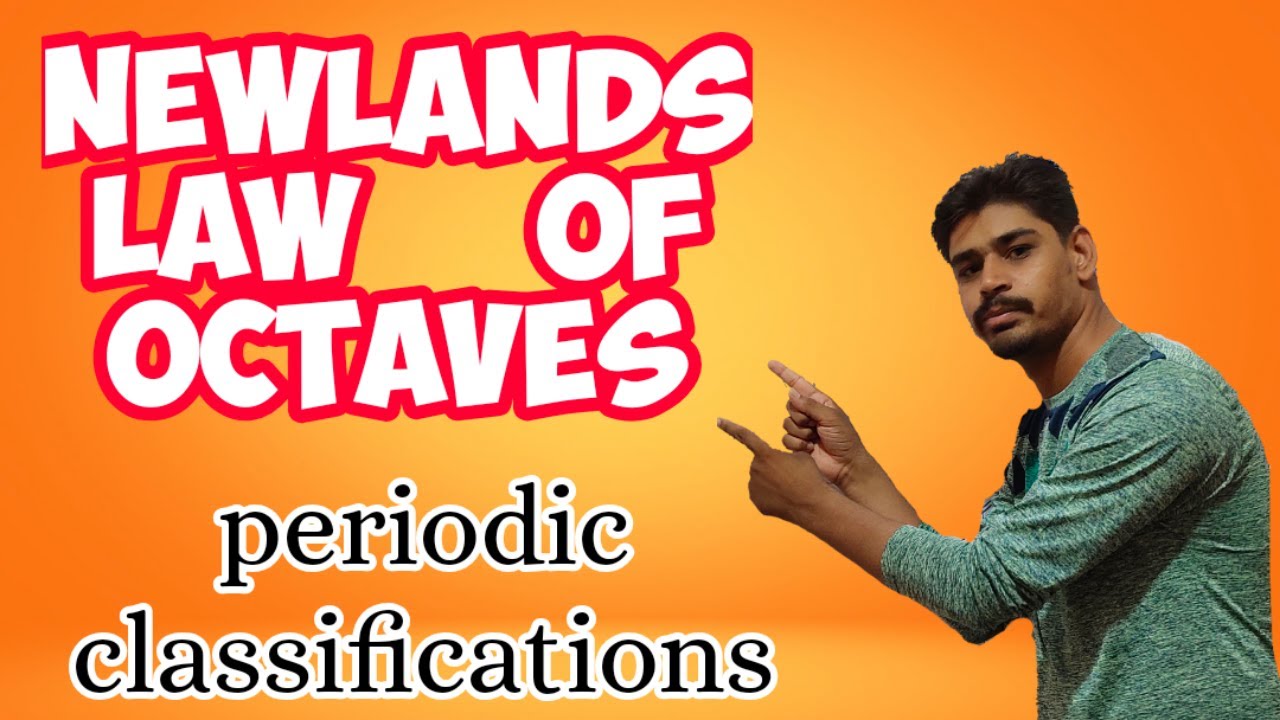 Newlands law of octaves - YouTube