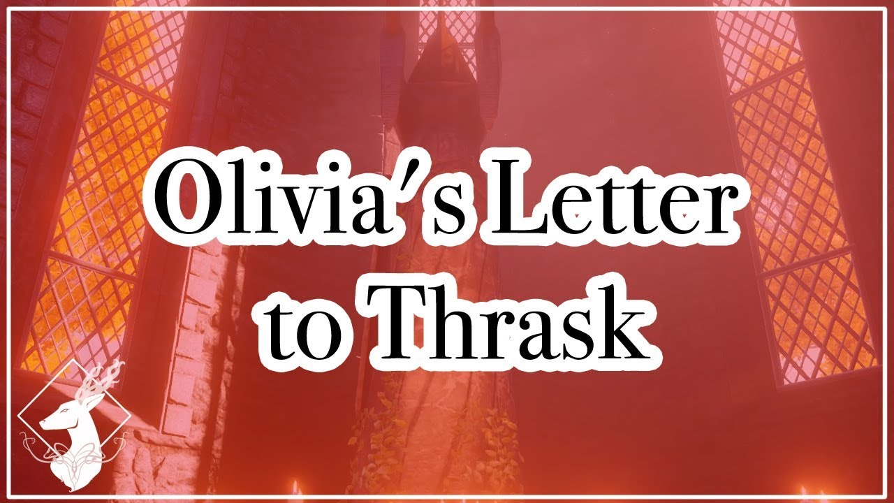 {Codex-DA2} Olivia's Letter to Thrask - YouTube