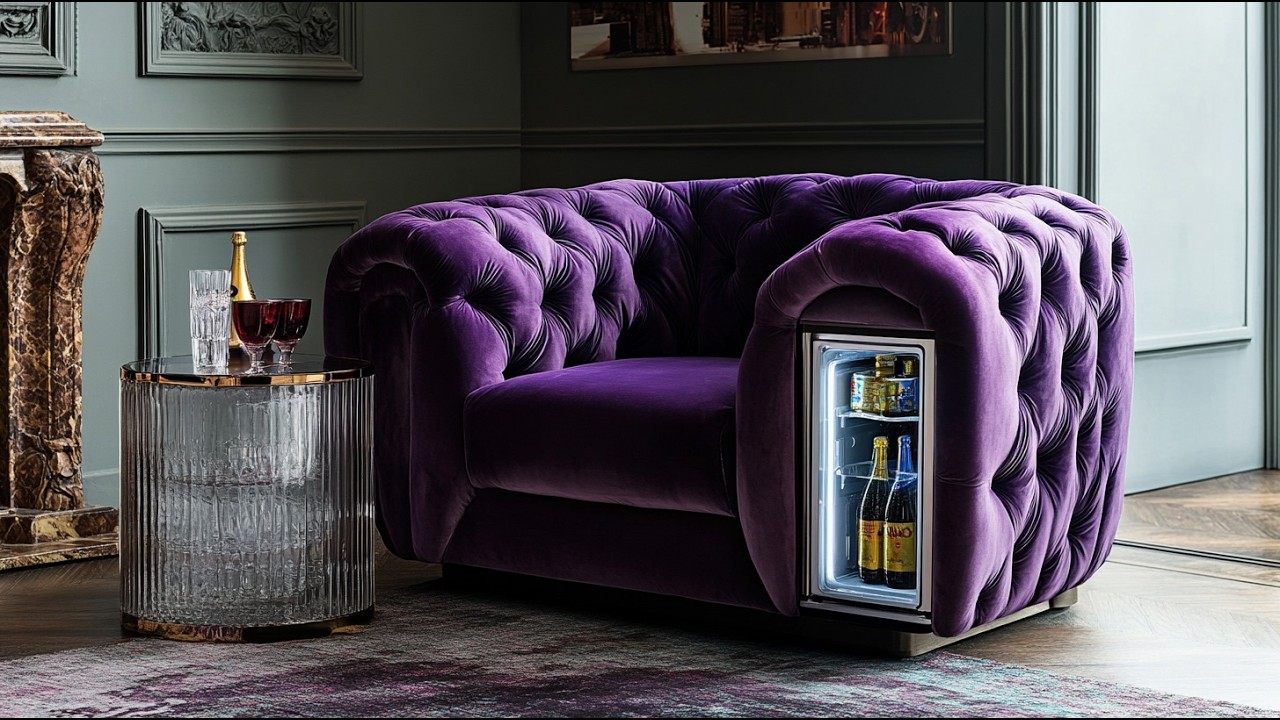 50 COOL & INNOVATIVE Chairs with Mini Fridges: Ultimate Comfort ...