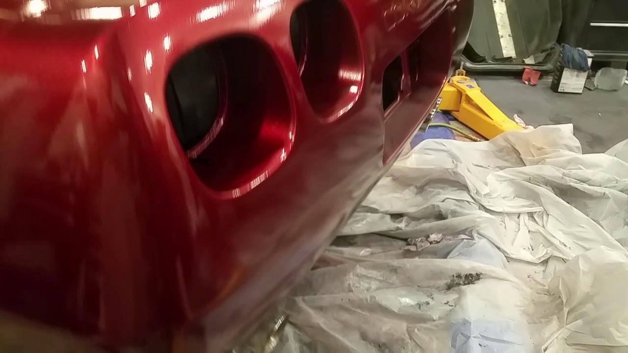 1988 c4 corvette custom . painted and cleared - YouTube