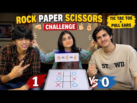 Loser Gets Their Ears Pulled 😭😂 | Rock Paper Scissors Challenge
