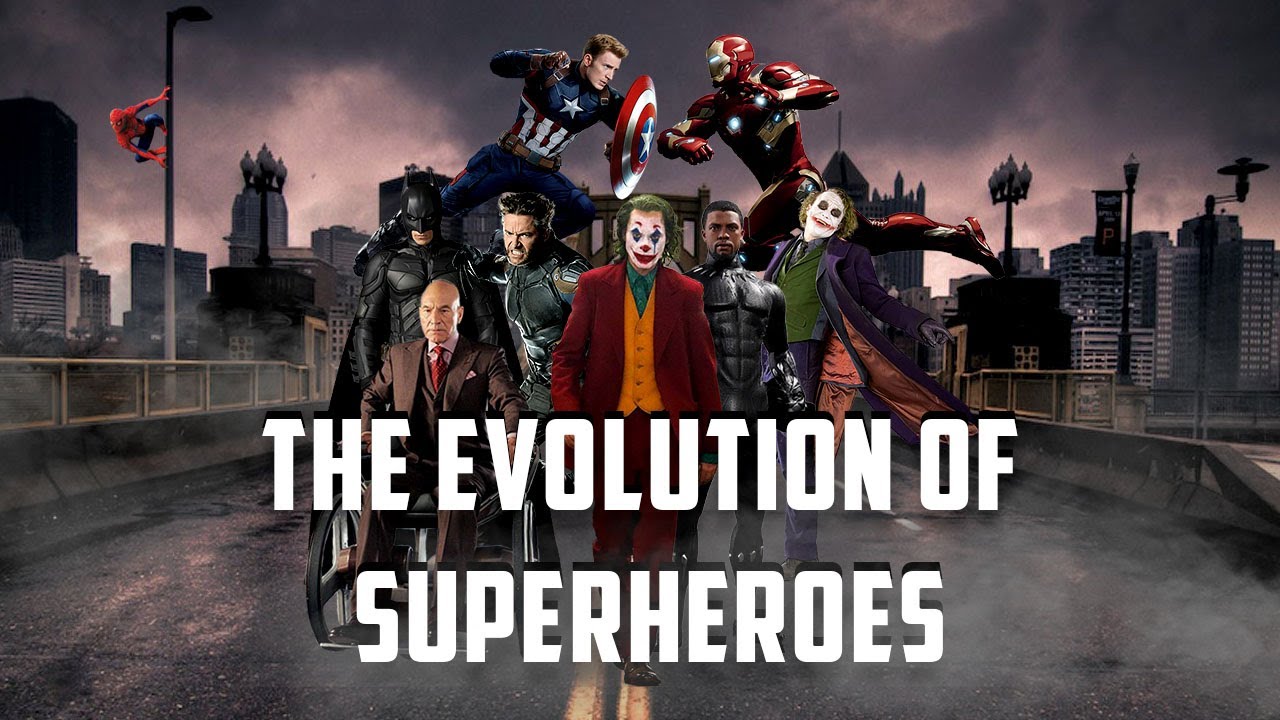 The Evolution of Superheroes - YouTube