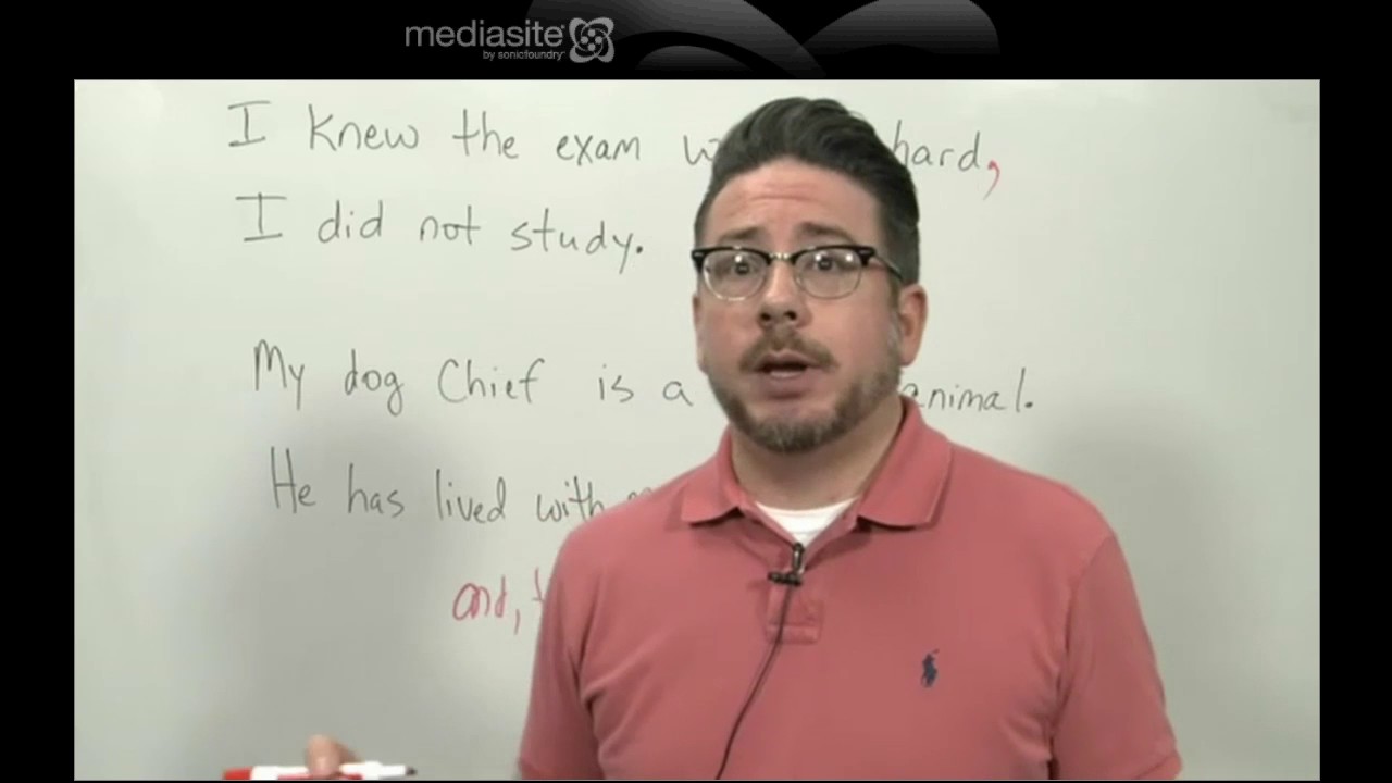 4 62 Examples of Adding a Second Complete Thought - YouTube