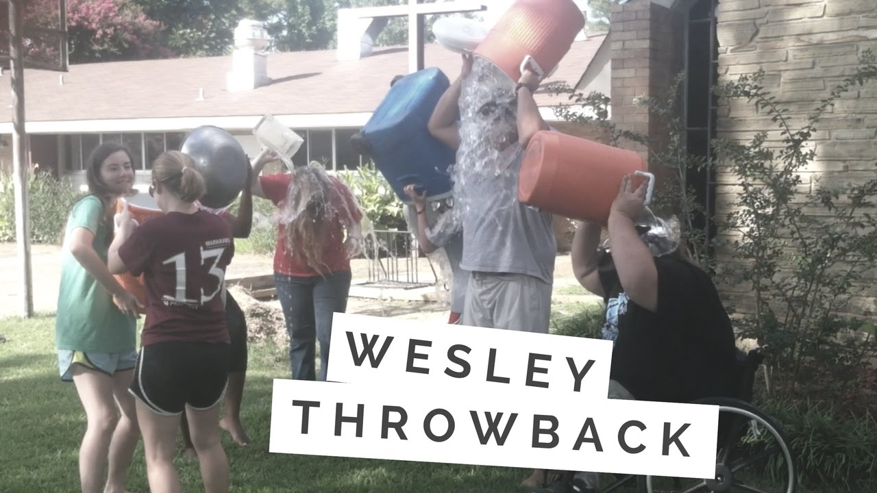 Wesley Throwback | ULM Wesley Ice Bucket Challenge 2014 - YouTube