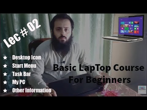 Basic Laptop Course For Beginners Lec#02 - YouTube