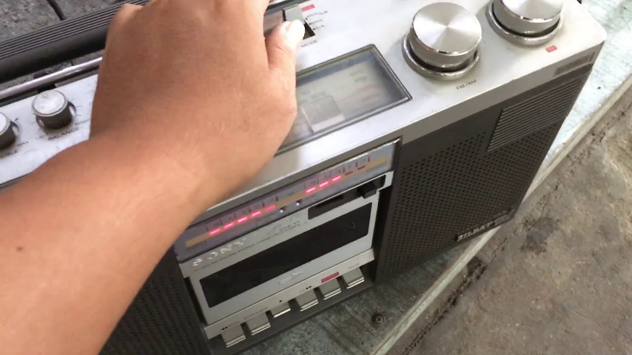 Sony Cfs-V1 - YouTube