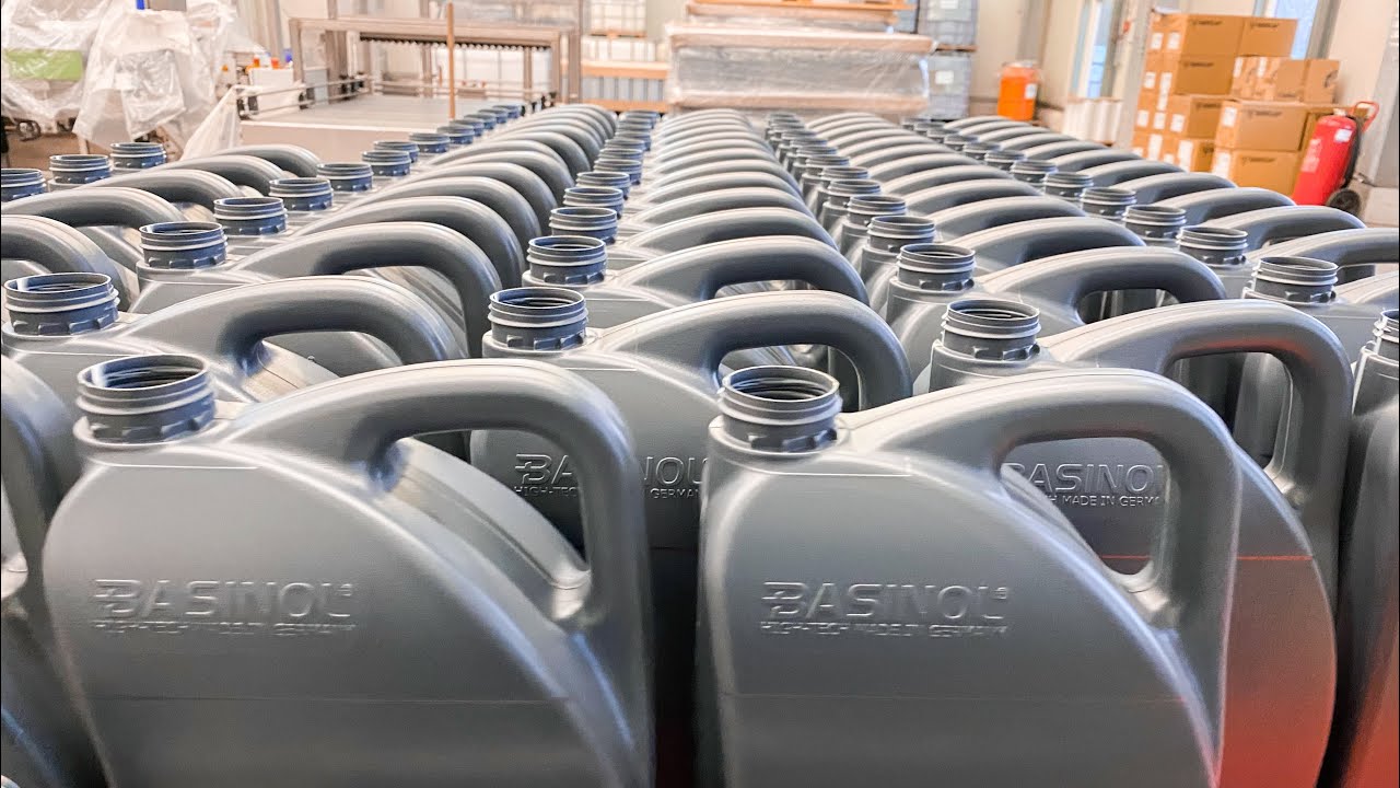 BASINOL Engine Oil Production Facility Insights - YouTube