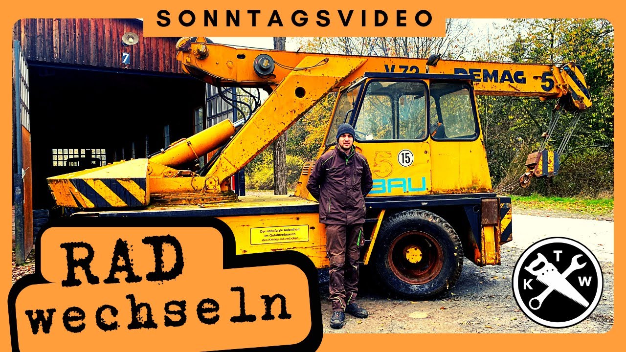 Demag V72 Kran (neues Spielzeug) #mobilkran #reifen #werkstatt #spielzeug @BartFarm - YouTube