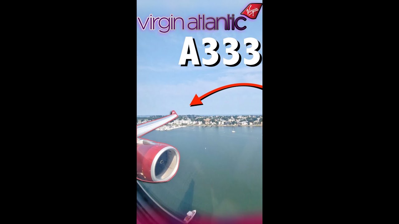 Virgin Atlantic Airbus A330-300 Landing at Boston 🇺🇸 - YouTube