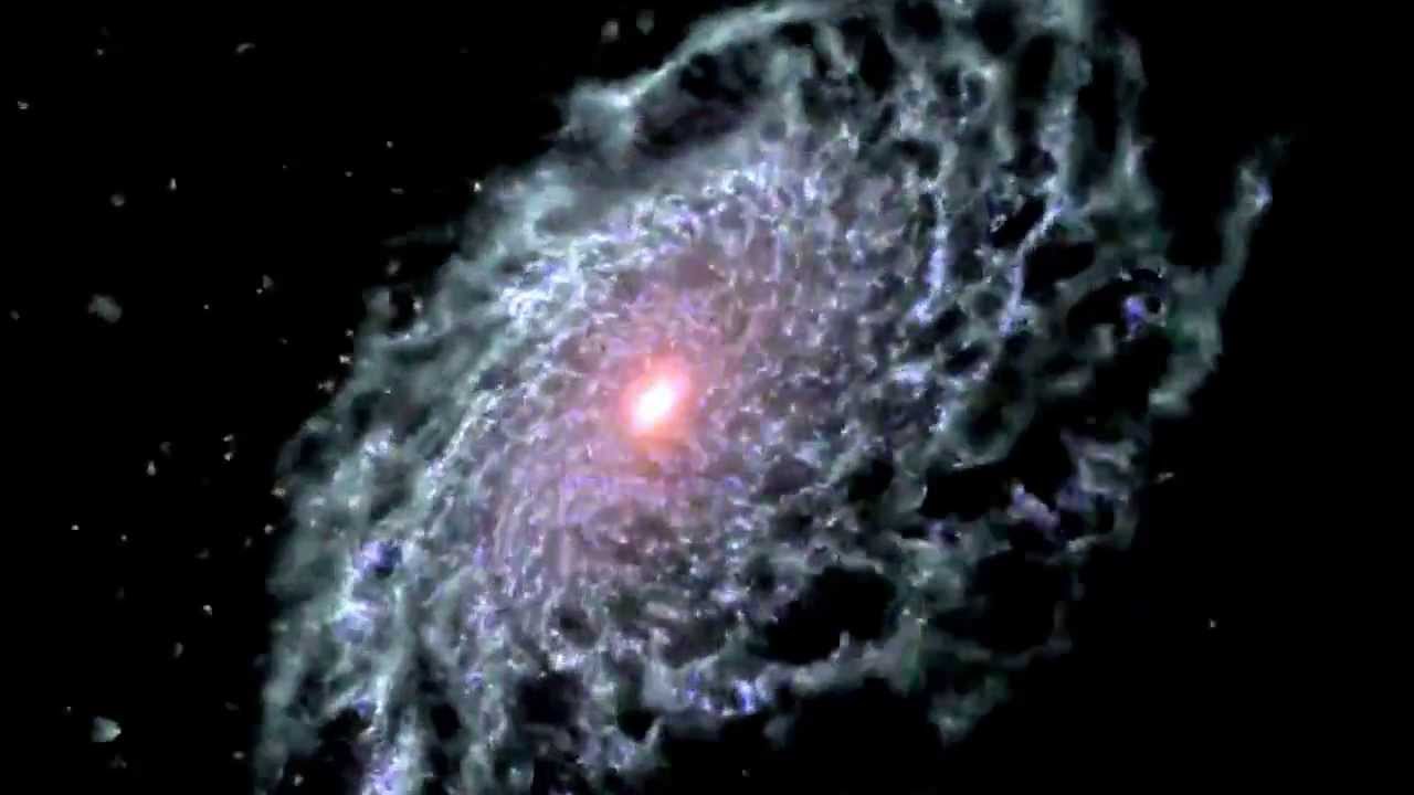 OUR GALAXY FORMATION!!! - Milk Way Nasa Computer Generated Model Disk ...