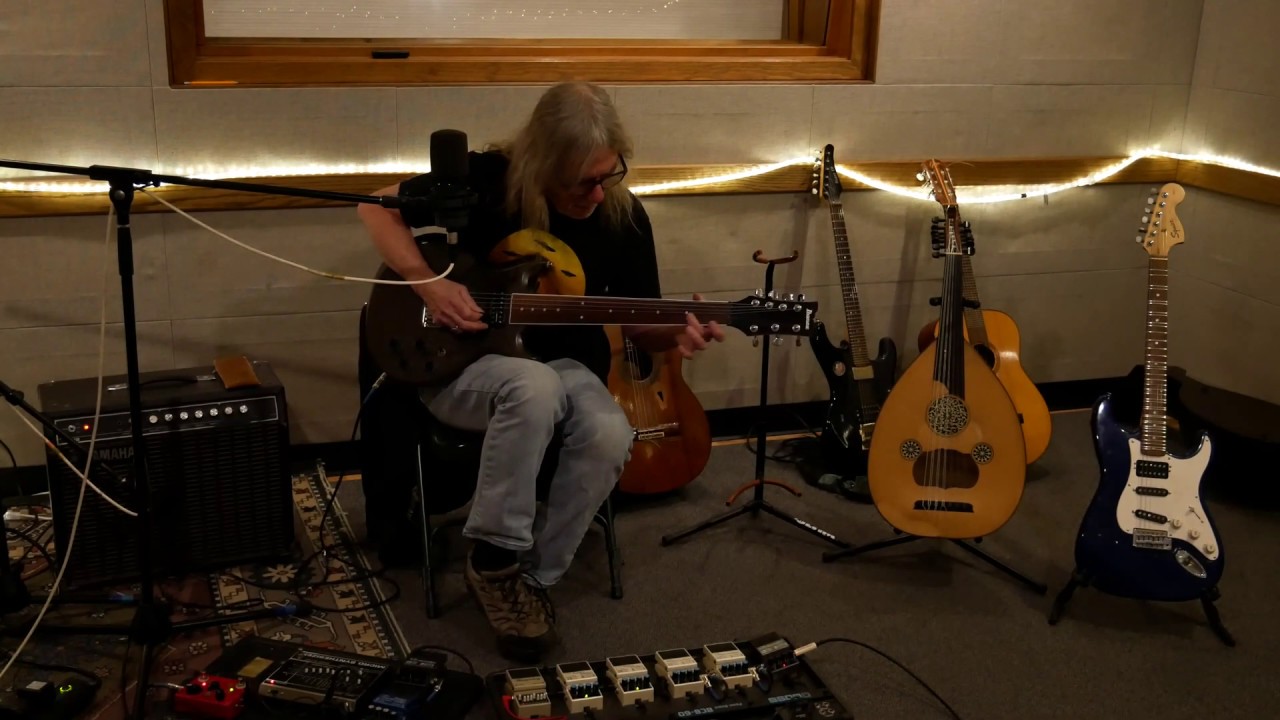 Alien Blues Man (fretless 7 string electric) - YouTube