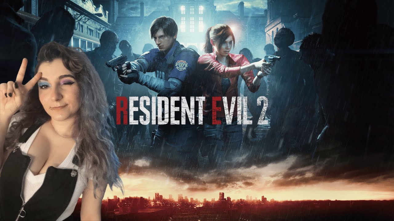 DAY 14/30 HORROR STREAMS! RESIDENT EVIL 2 CLAIRE REDFIELD RUN (multi ...