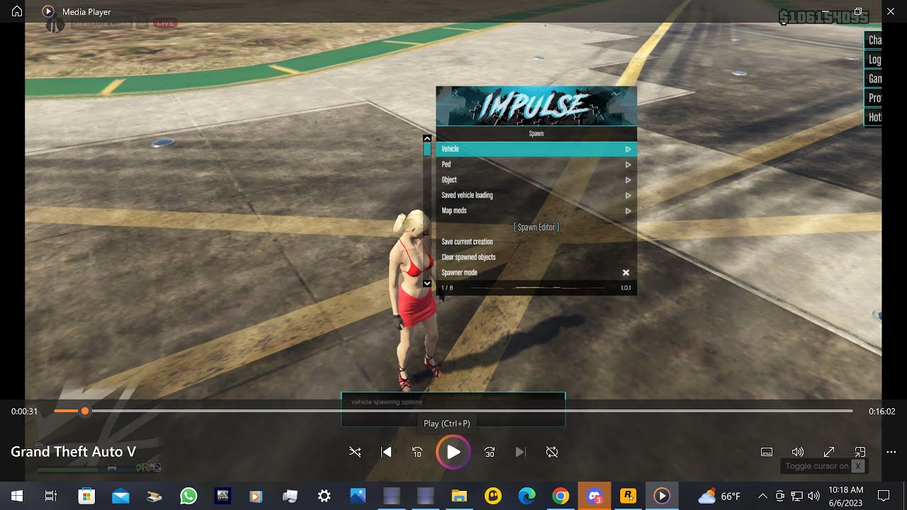 Impulse, spawning stuff and more - YouTube