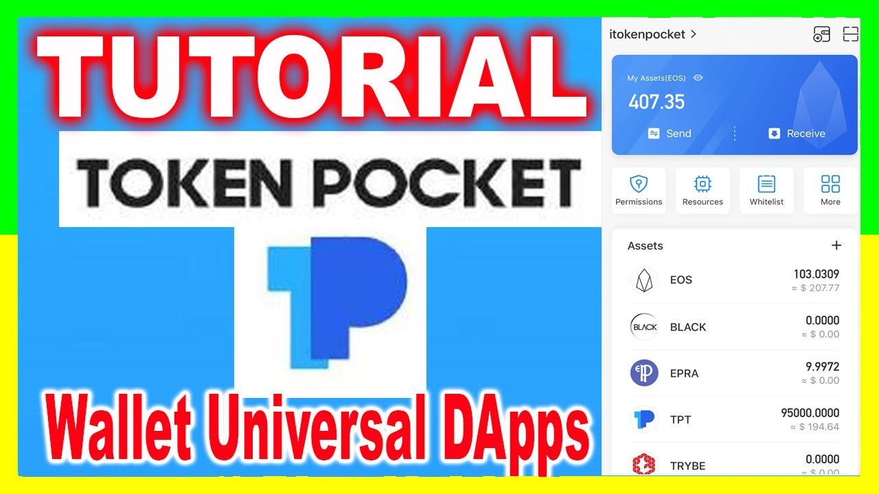 🔥 TUTORIAL Token Pocket | Wallet Universal DApps - YouTube