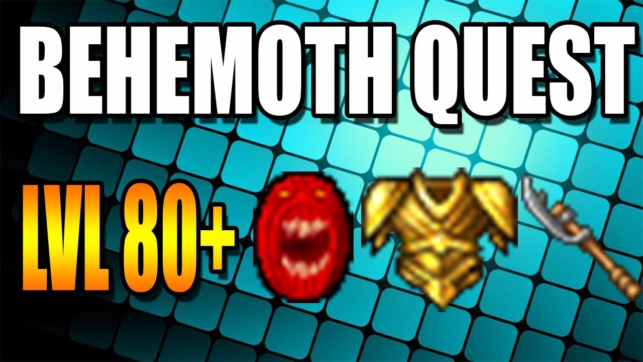 Behemoth Quest | Lvl 80+ - Tibia (Guía ESP) - YouTube