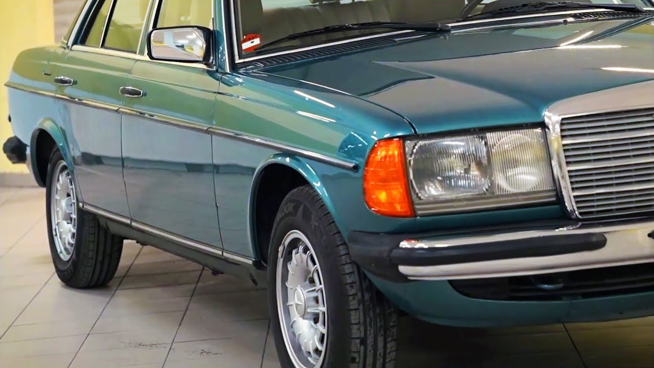 1982 Mercedes-Benz 200 W123 stylish and comfortable classic car - YouTube