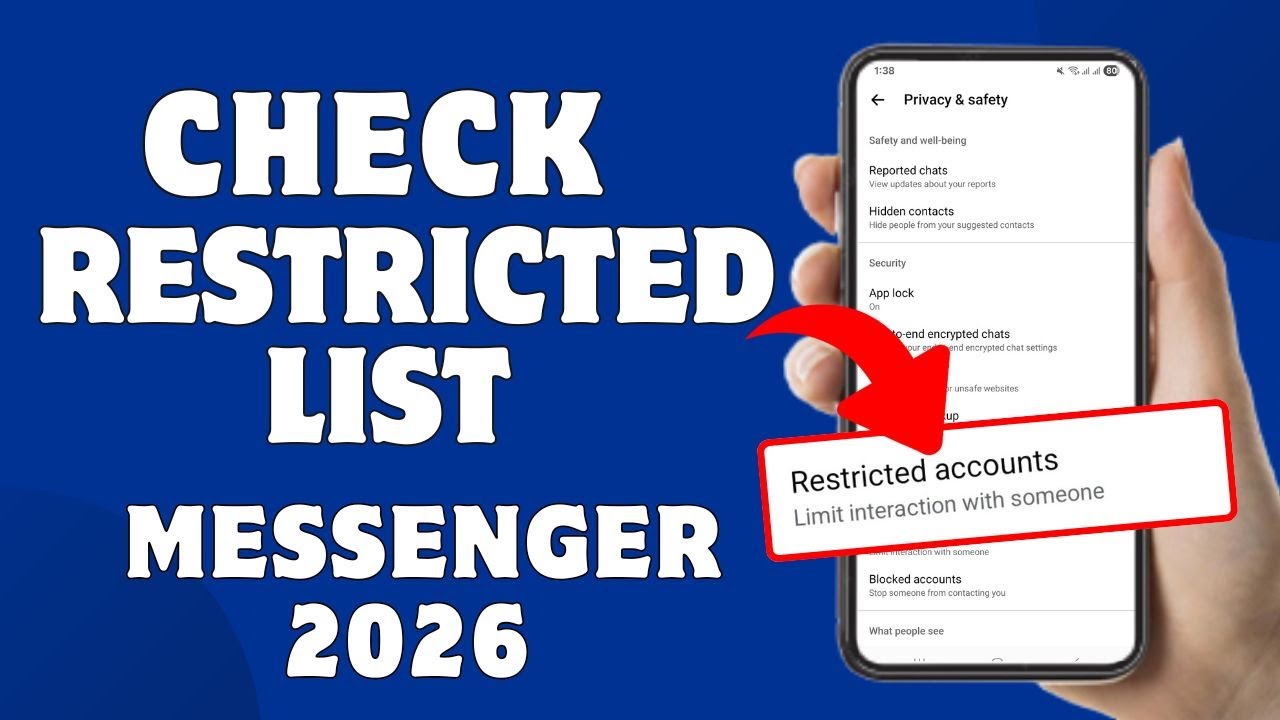 How to See Your Restricted List on Facebook Messenger 2026 - YouTube