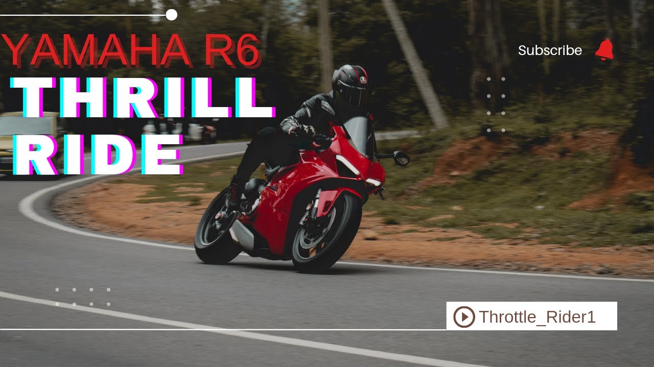 Experience the Thrill of Yamaha R6 on a Scenic Village Road: The ...