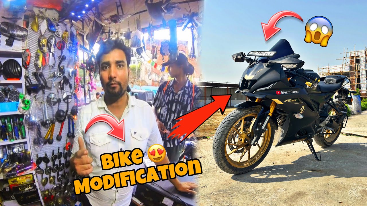 My Bike Finally Modified 😍👀 || Best Modifications Ever ‼️ || The Stuart ...