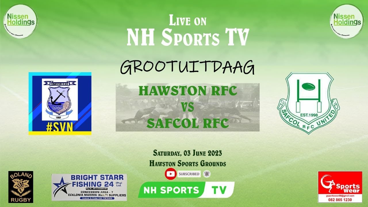 Hawston RFC vs Safcol RFC | Boland Grootuitdaag | 2023 - YouTube