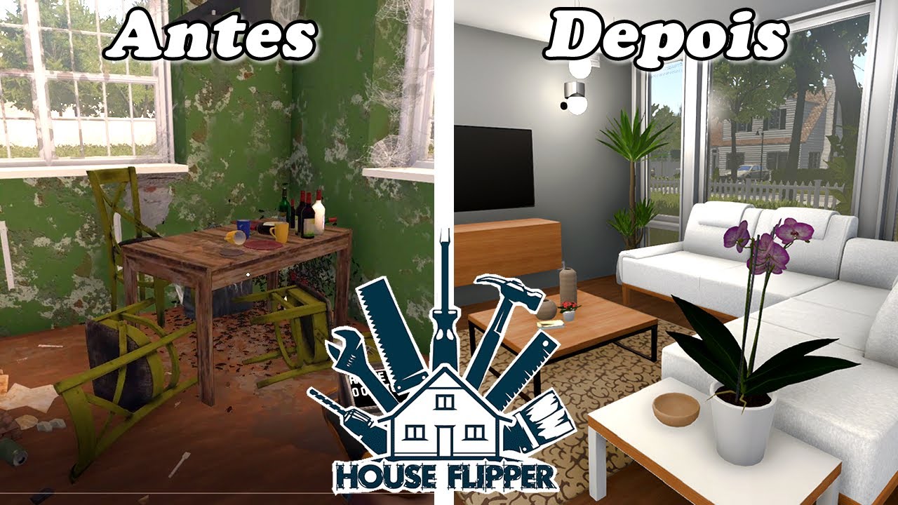 HOUSE FLIPPER | Reforma Geral da Casa e Decoração | Gameplay - YouTube