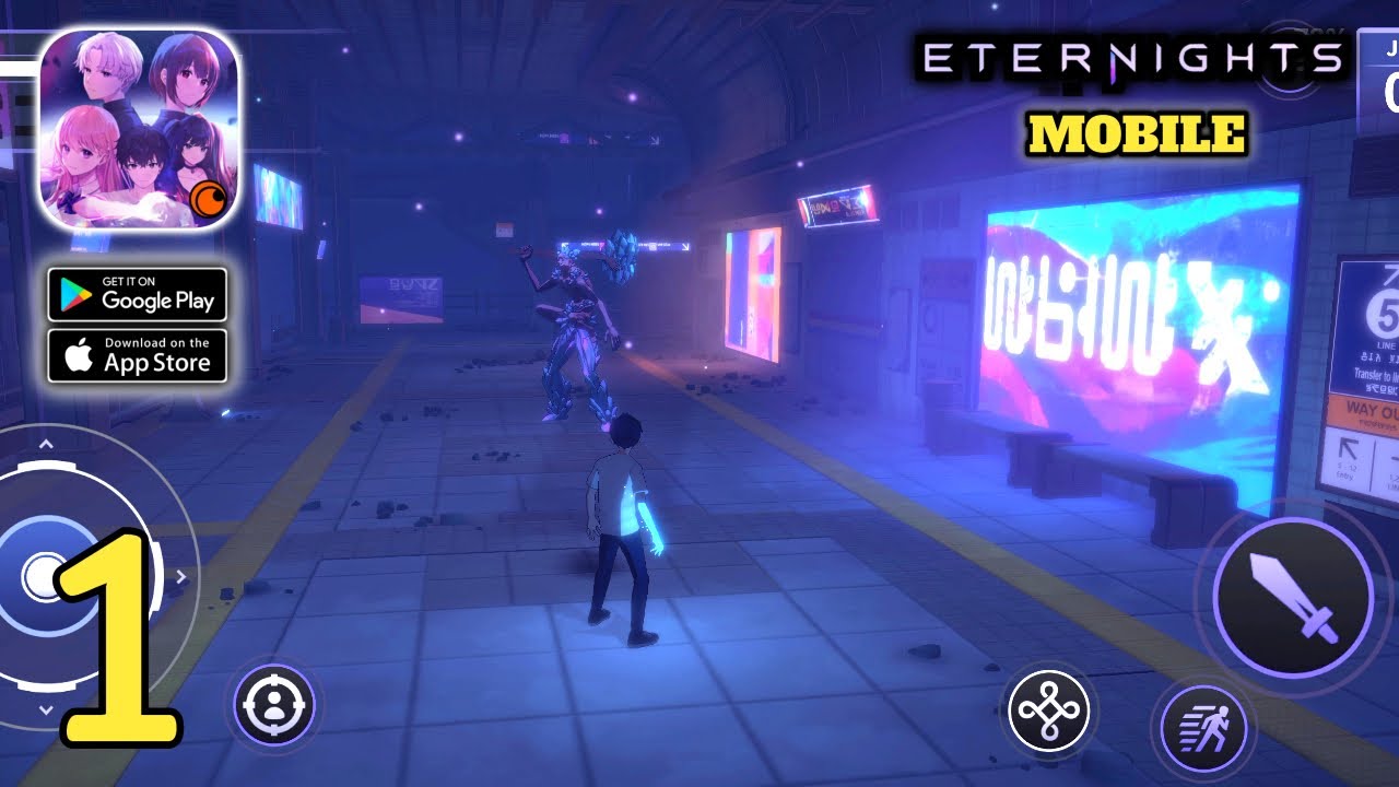 Crunchyroll: Eternights Mobile Gameplay (Android,IOS) Part 1 - YouTube