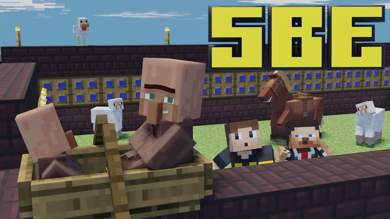 Skyblock Evolution Episode 5 - Meeting Our New Neighbors! - YouTube