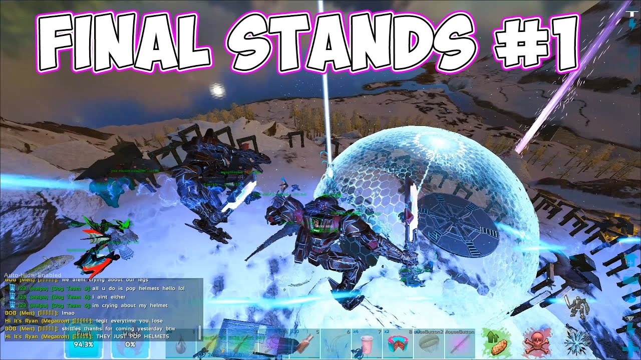 Final Stands #1 | Official PvP | ARK Survival Evolved Gameplay - YouTube