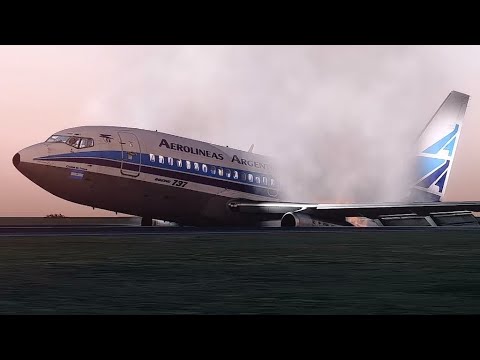 Aerolíneas Argentinas Flight 665 - Accident Animation - YouTube