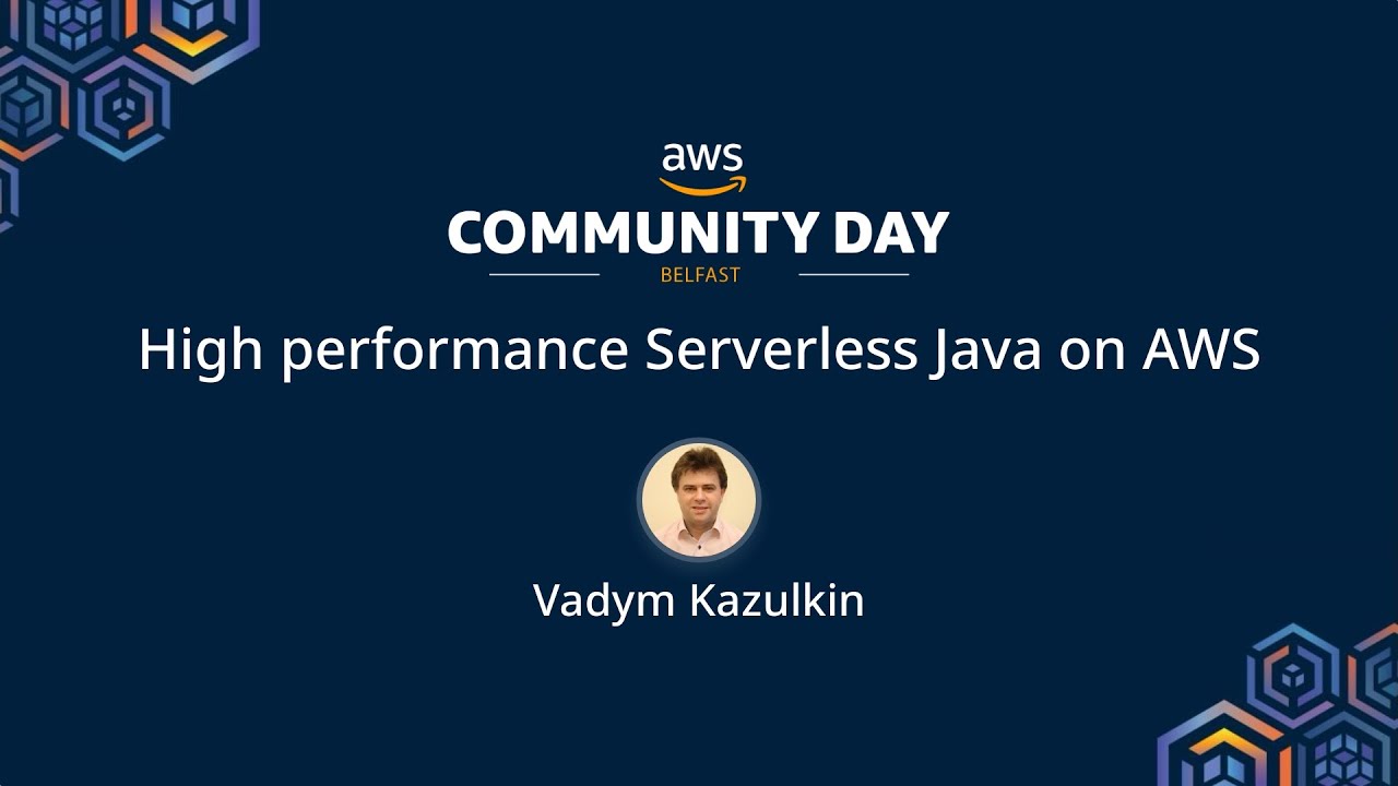 High performance Serverless Java on AWS - YouTube