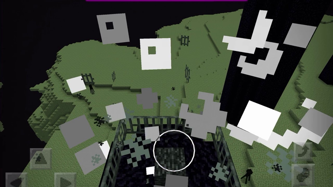 How to build a never portal and a ender portal in mincraft - YouTube