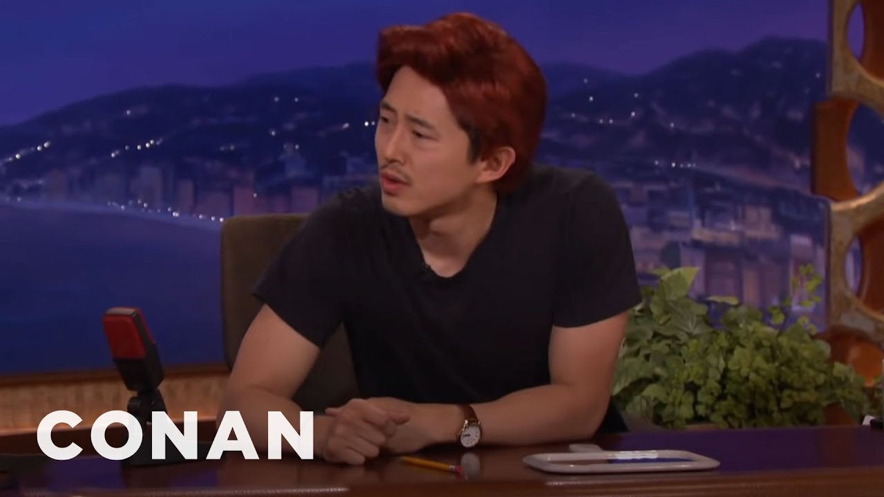 Steven Yeun Already Has A New Post “Walking Dead” Job | CONAN on TBS ...