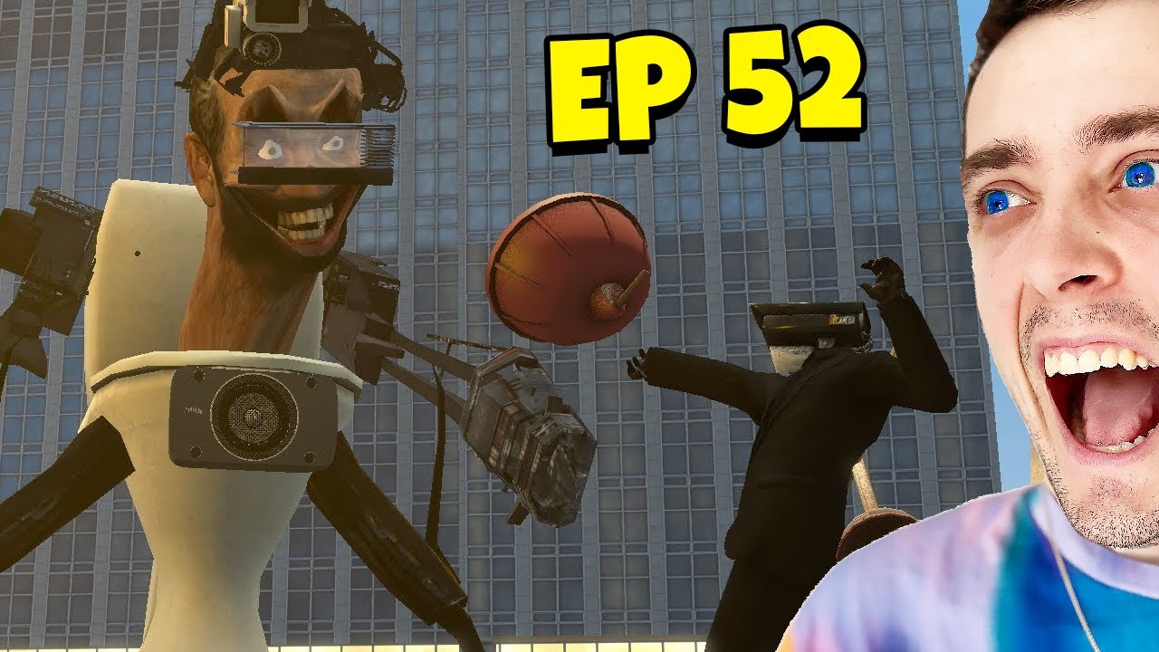 NINJA CAMERAMAN IS TOO STRONG!? Skibidi Toilet 52 fanmade Reaction ...
