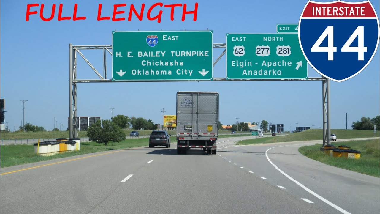 Interstate 44 eastbound - YouTube