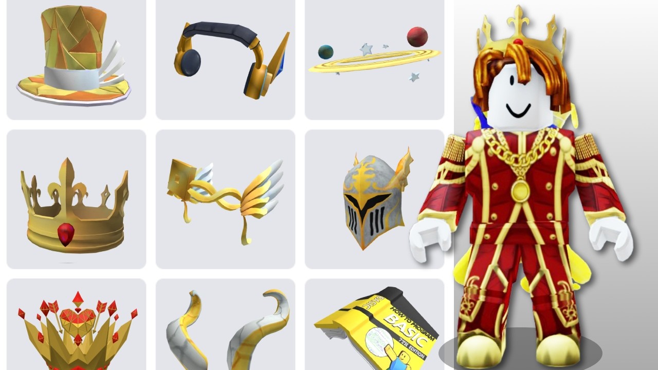 15+ FREE GOLD ITEMS ROBLOX! 😱😳 (2026) | Roblox - YouTube